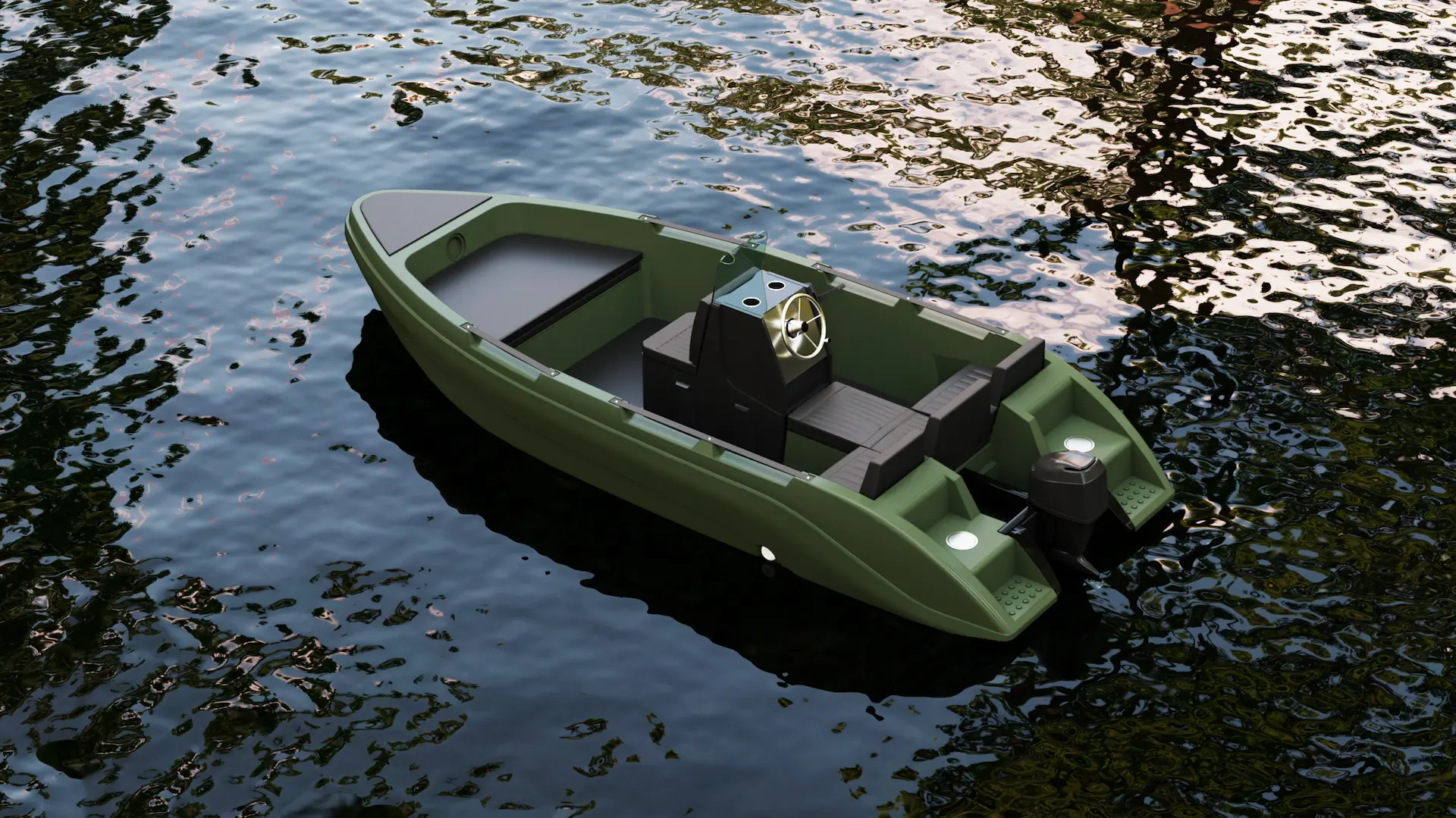 Huariwin | Unsinkable HDPE Rotomold Boats